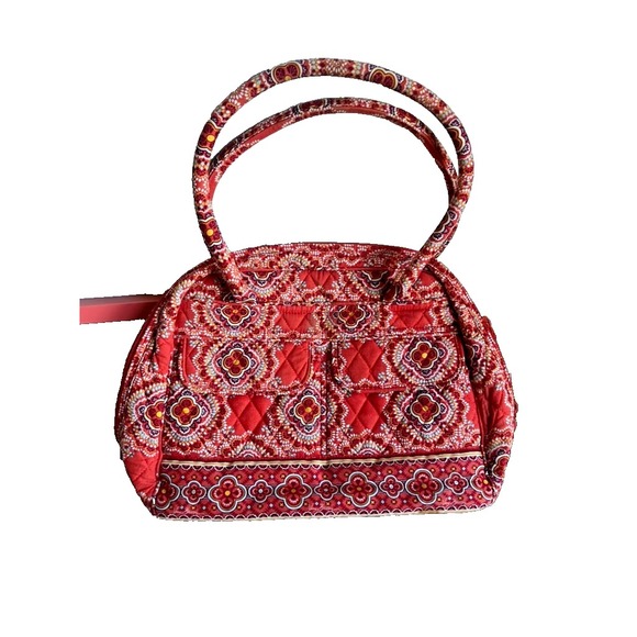 Vera Bradley | Bags | Vera Bradley Bowler Jandbag Paprika Retired Rare ...